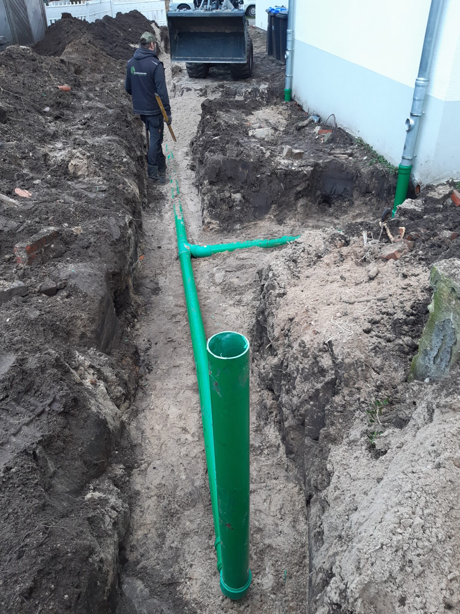 Kanalbau/ Entwässerung/ Drainage - Jannek Leonhard Garten- und ...